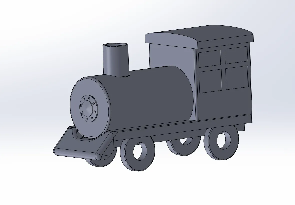 Train magnet puzzle Toy by Gyu.Lee | Download free STL model | Printables.com