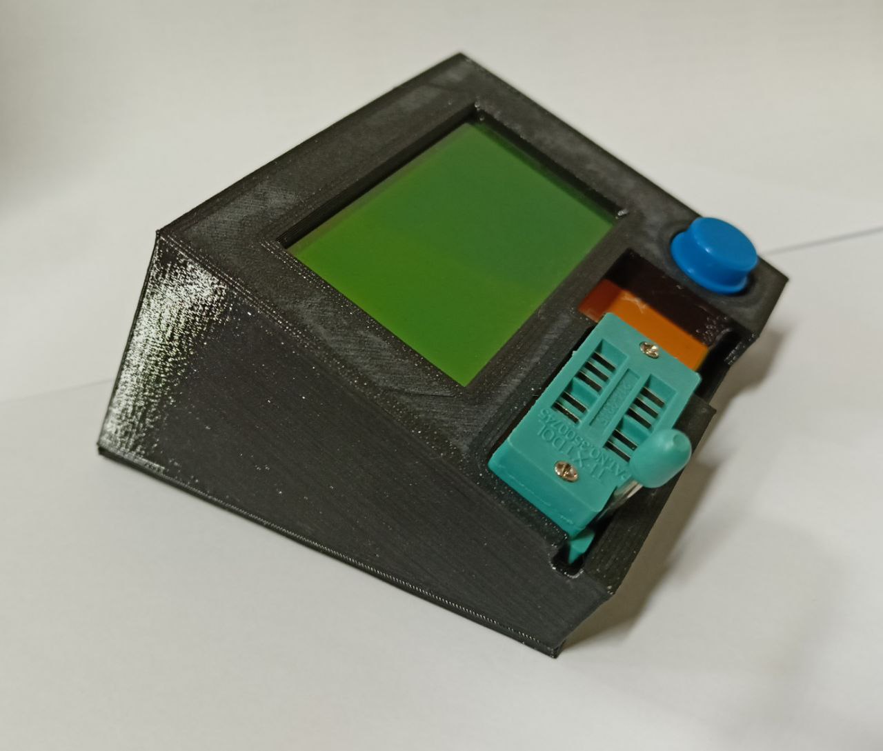 Component tester case for 66.5mm x 35.5mm pcb holes by alexan_e ...