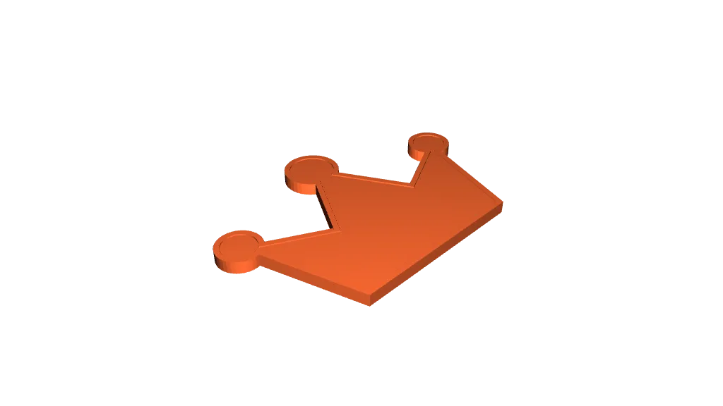crown croc jibbitz by Gyu.Lee | Download free STL model | Printables.com