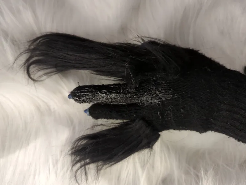 Furry hand paw by FuzzyRaptor | Download free STL model | Printables.com