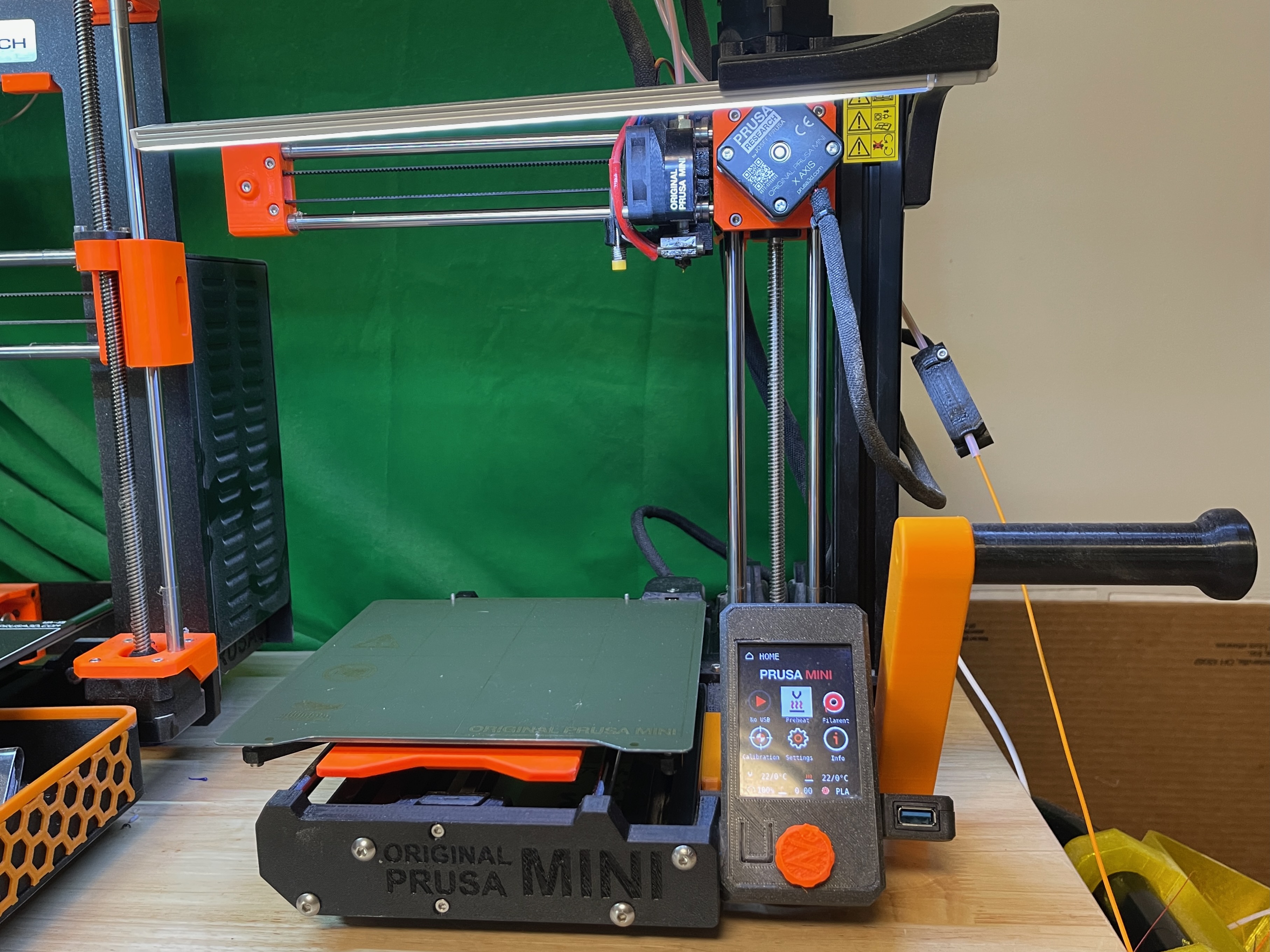 Z42 Prusa Mini/ Mini Plus Narrow Side Spool Holder by Zelrick ...