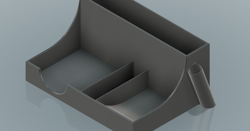 Desk Organizer by PoseidonDesign | Download free STL model | Printables.com