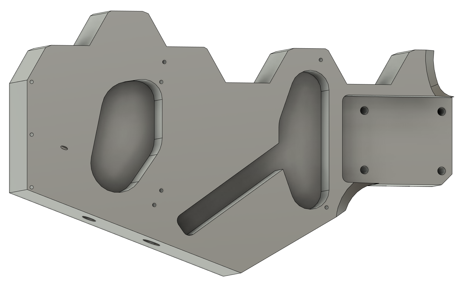 Prusacaster - Middle (core) Piece USA/NA Version by Jinra | Download free STL model | Printables.com