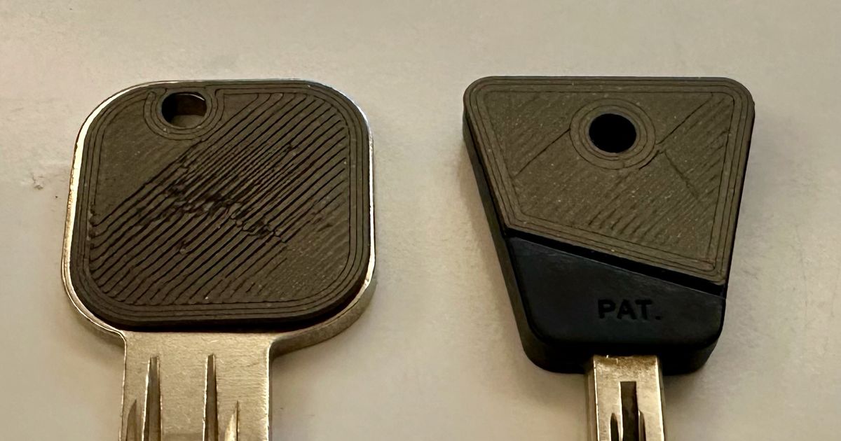 Abloy Novel key insert by argoroots | Download free STL model ...