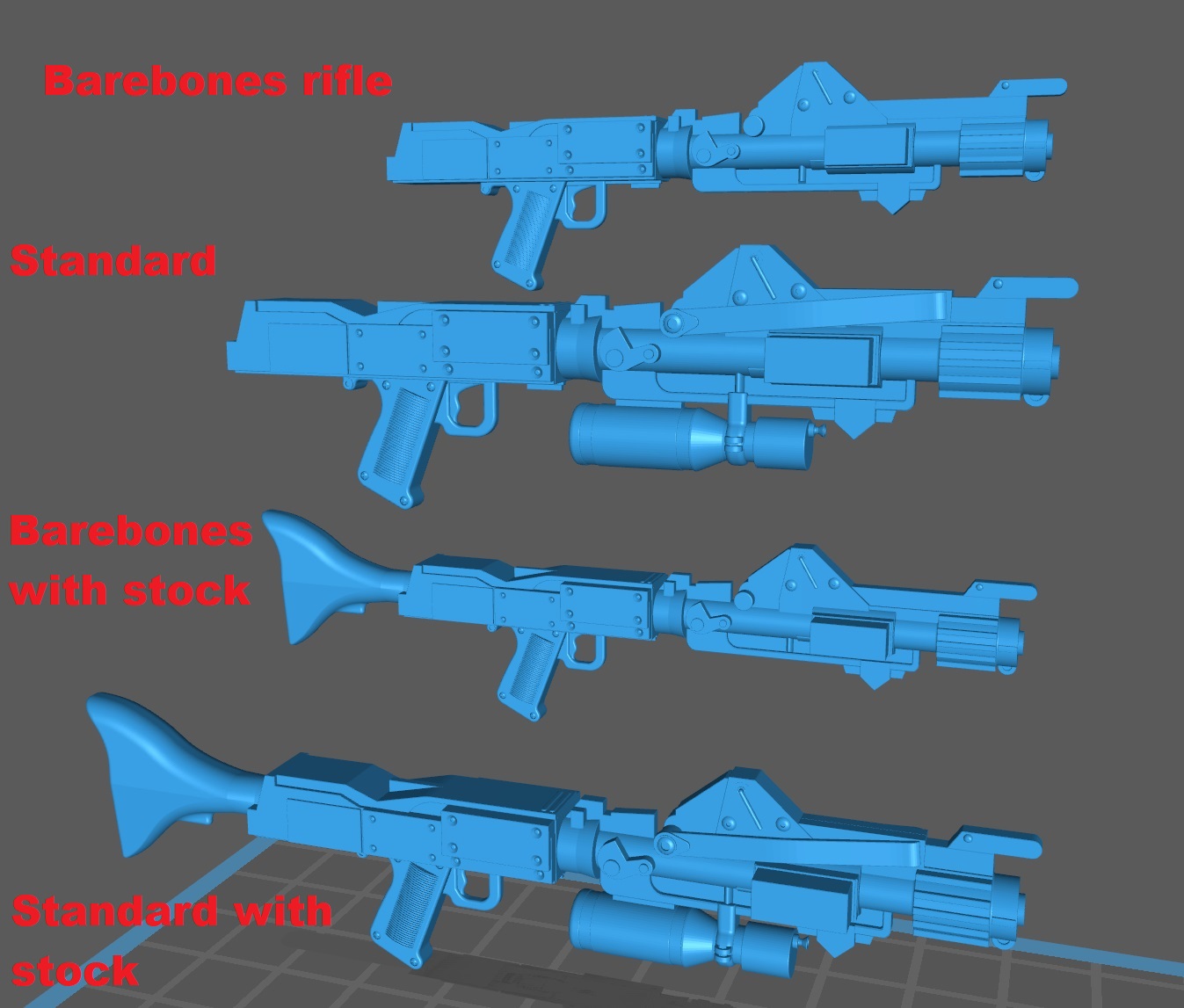 Republic Commando DC15 short clone commando rifle for custom Star Wars ...