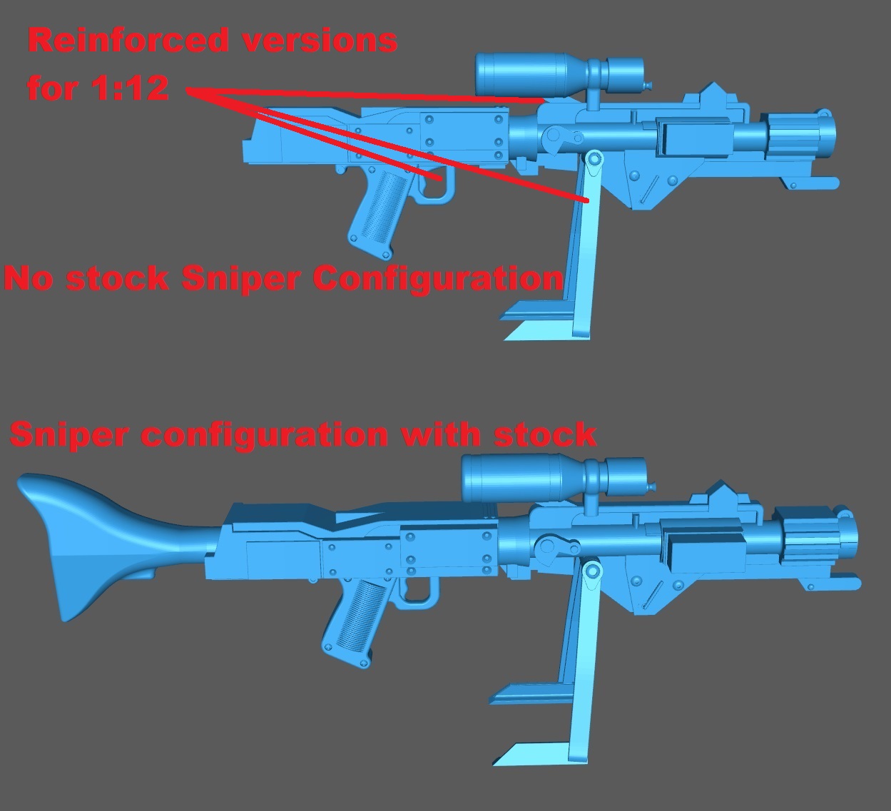 Sniper configuration Republic Commando DC15 short clone commando rifle ...