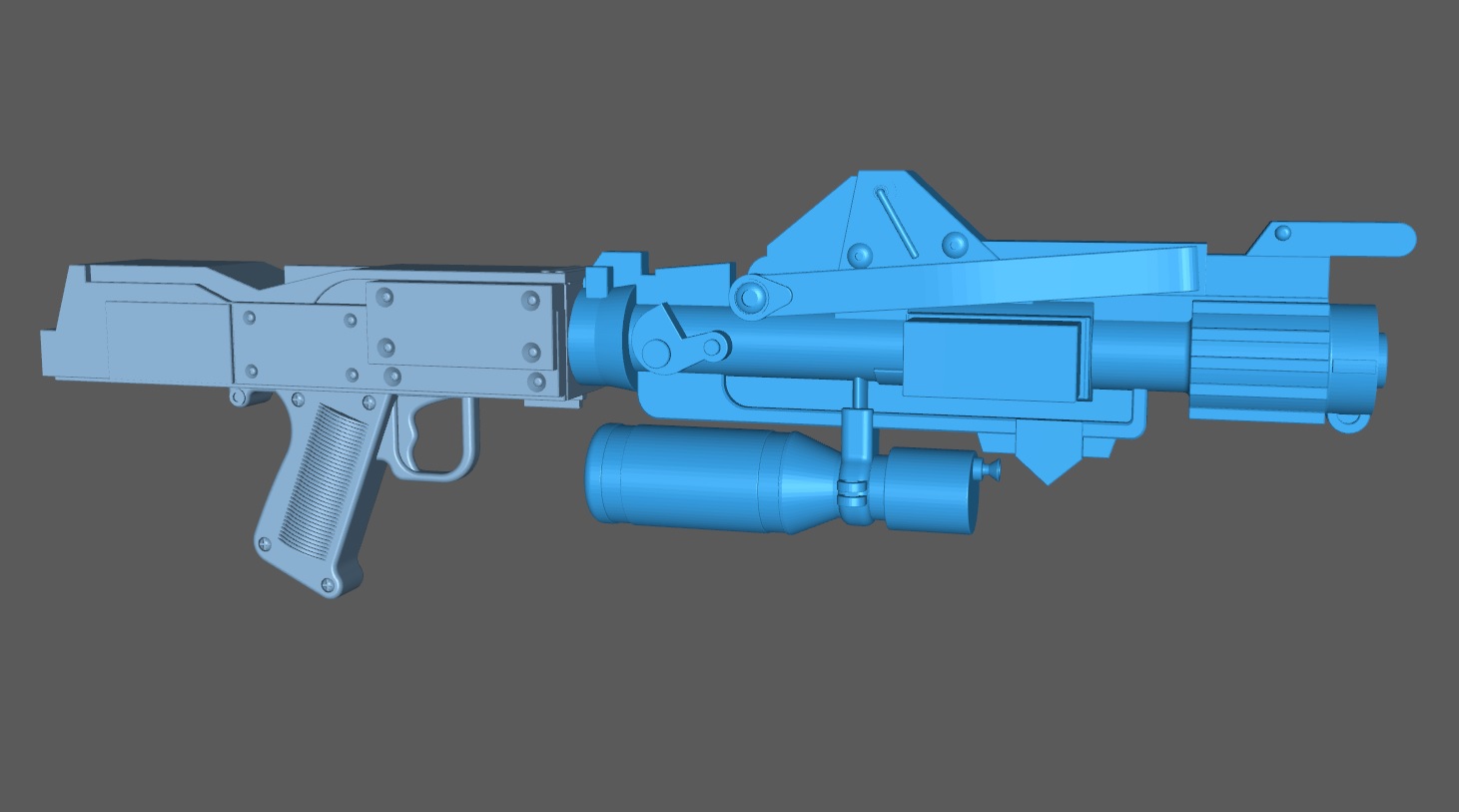 Interchangeable swivel version Republic Commando DC15 short clone ...