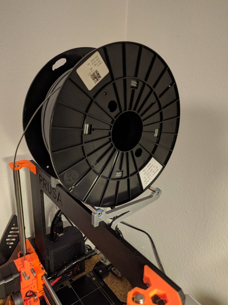 Filament support for Prusa i3 MK2 by PirateLab | Download free STL ...