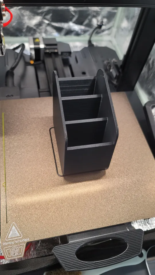 Remote Controller Holder (three storage spaces) by 「crwusiz」 | Download ...