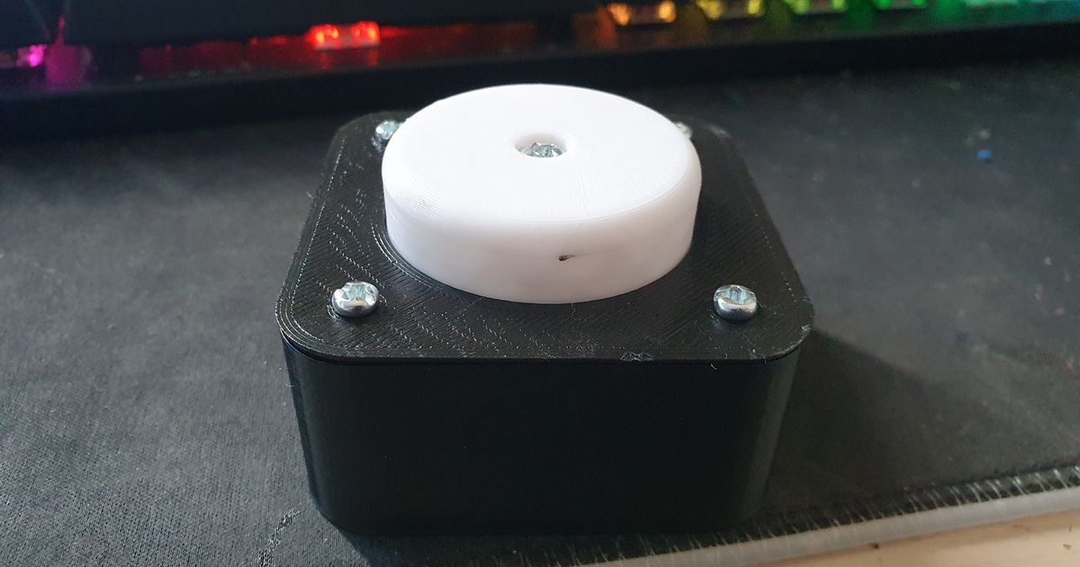 Big Button by Adam Cerha | Download free STL model | Printables.com