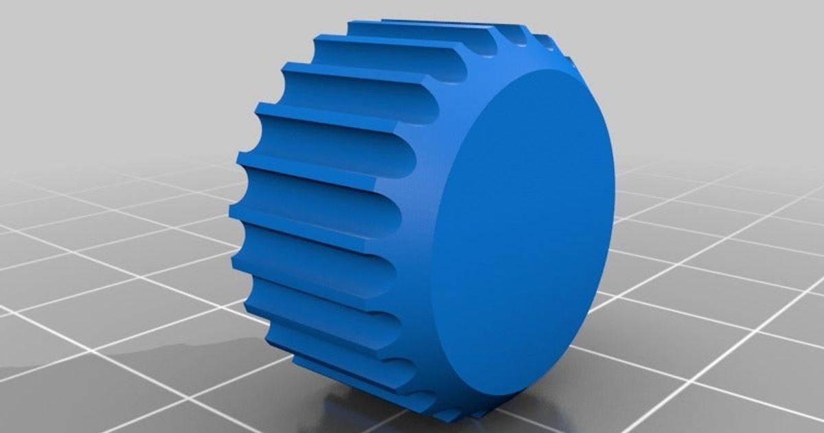 Tube cap by Murat | Download free STL model | Printables.com
