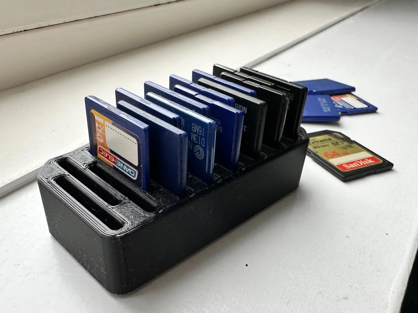 SD card holder by Samotrel | Download free STL model | Printables.com