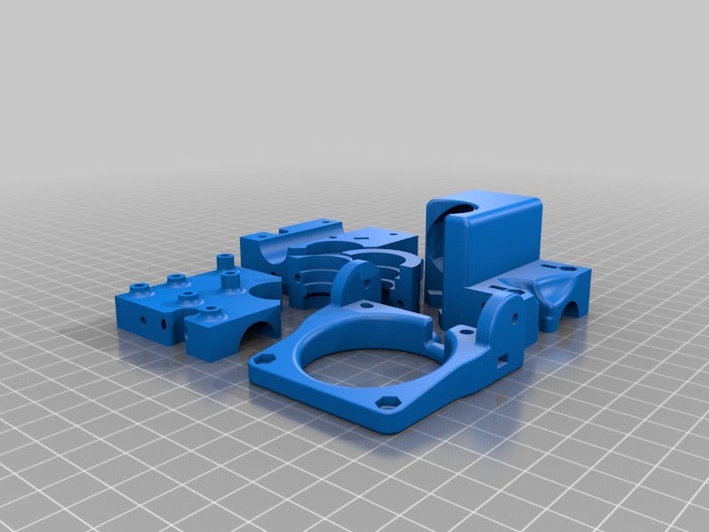 E3D_V5_MT Modular hotend mount for the Ultimaker Original by Murat ...