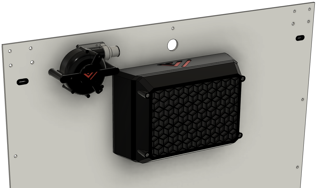 VzBot 330 compact HEPA fan housing by dave | Download free STL model ...