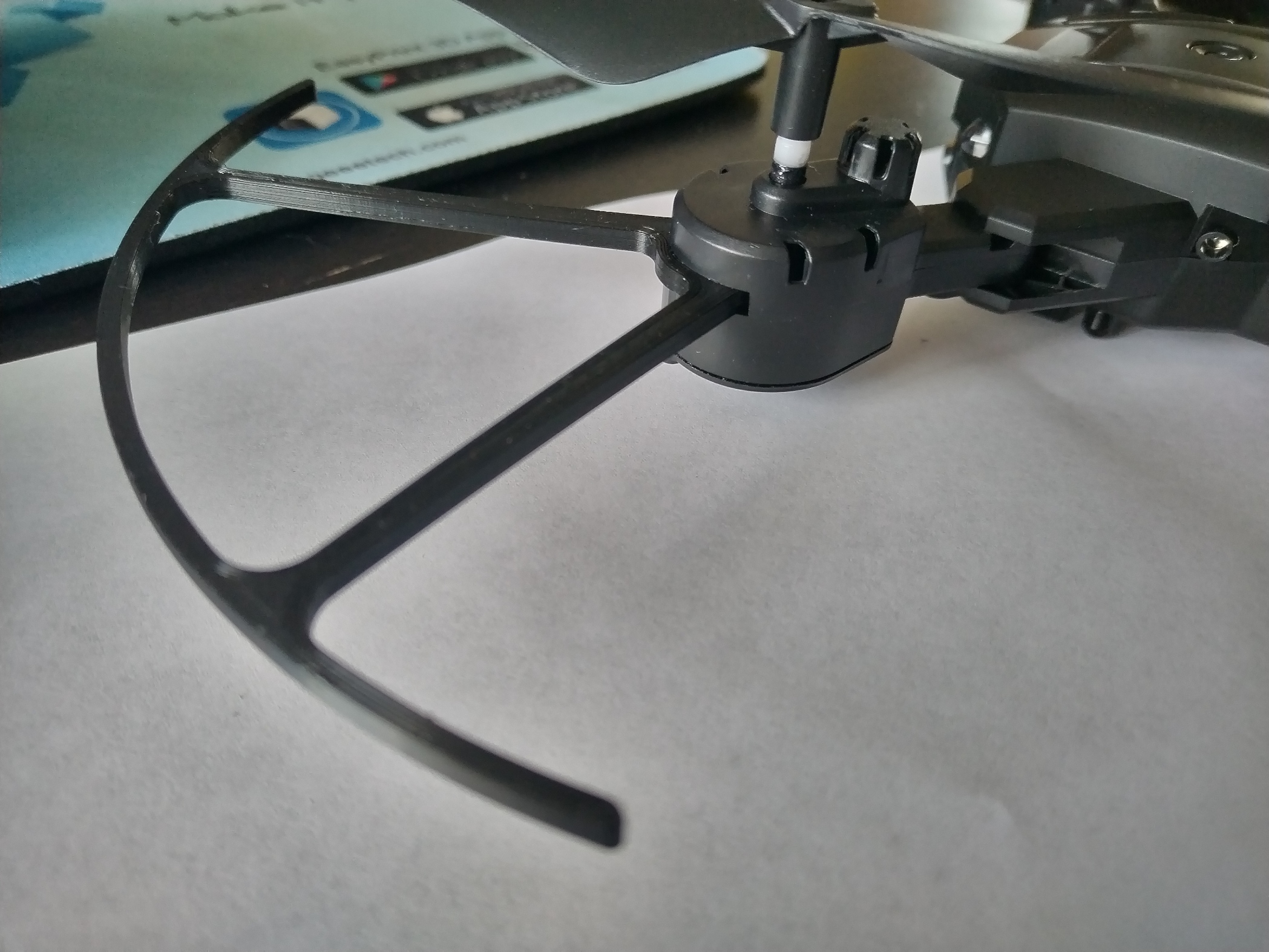 Drone prop guard / protection hélice drone by manumanx | Download free ...