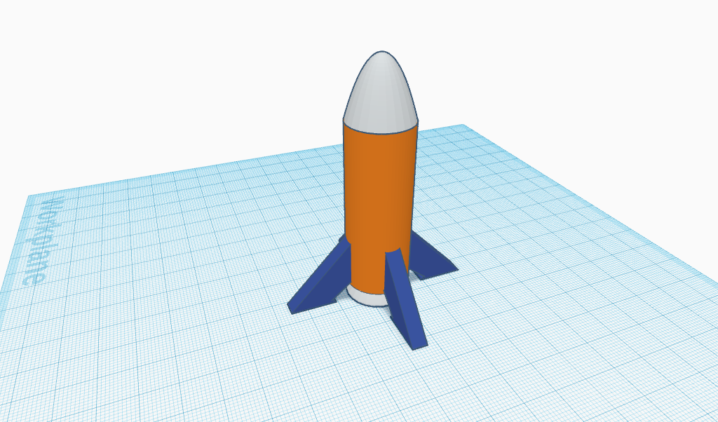 Rocketship (2 designs) by Nebula Printing | Download free STL model ...