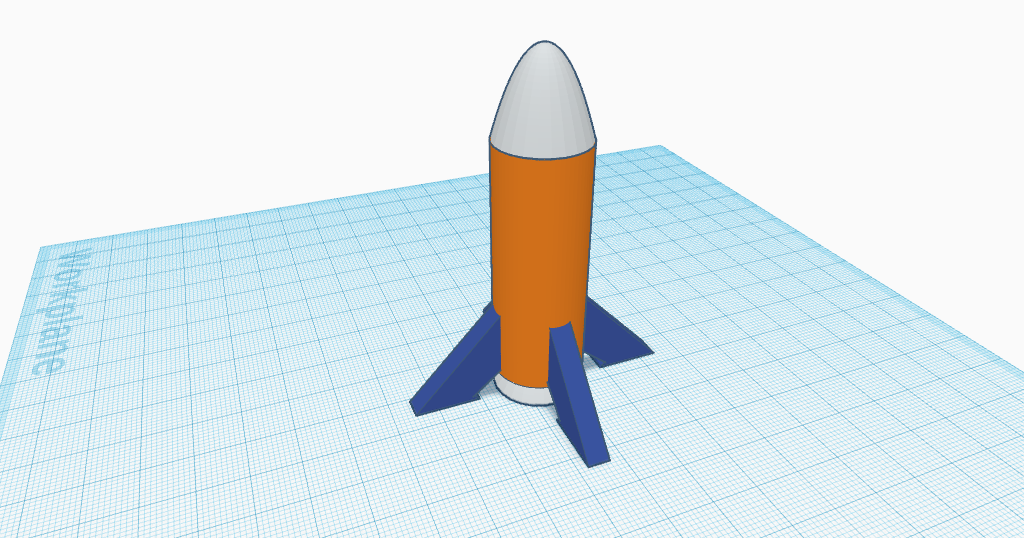 Rocketship (2 designs) by Nebula Printing | Download free STL model ...