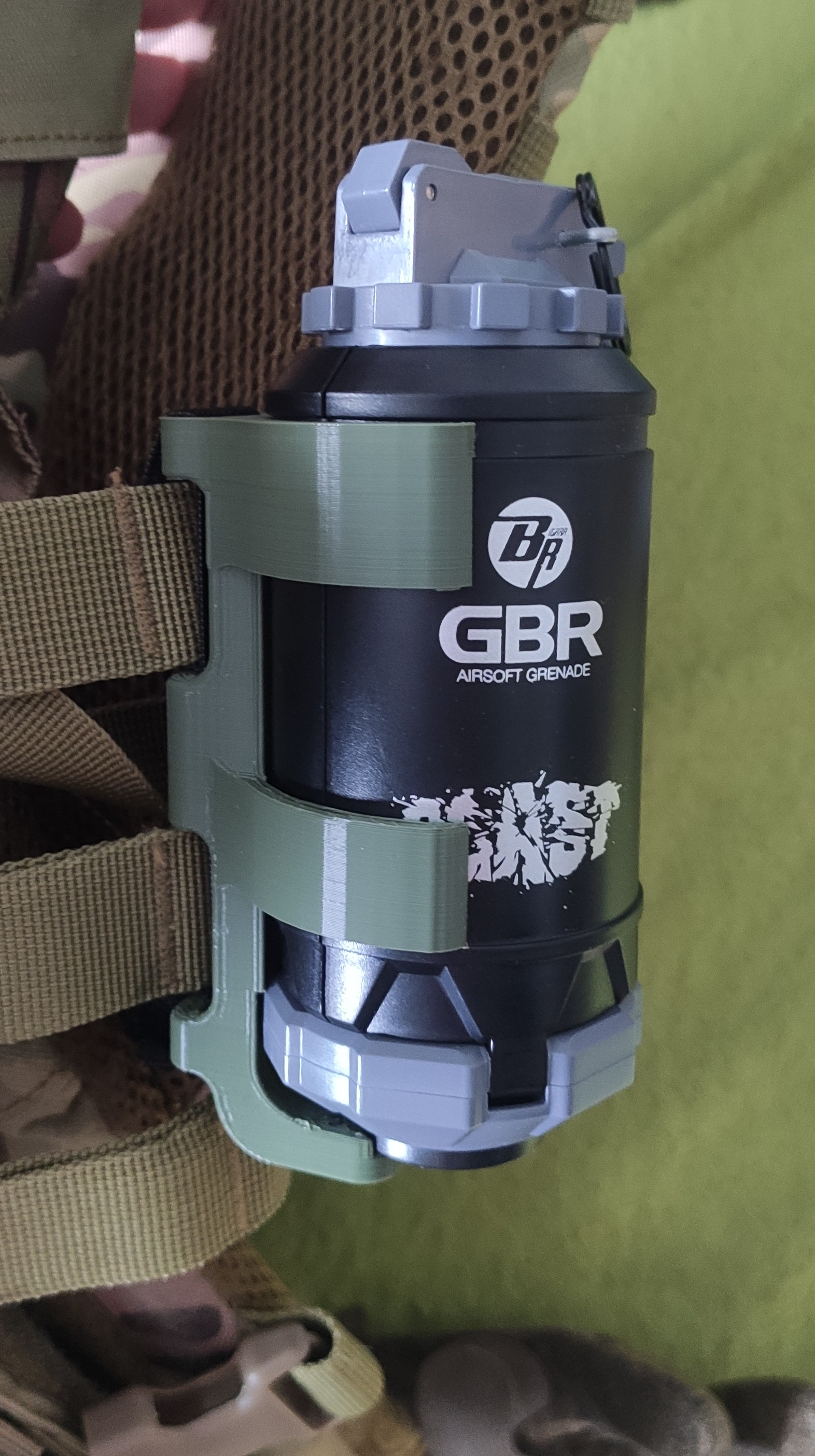 GBR Blast Grenade Holder (Remix) by Nick R | Download free STL model | Printables.com