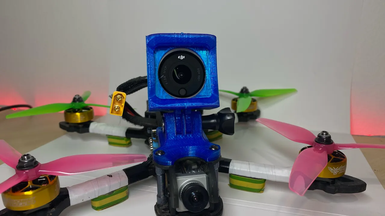 Dji action 2 tbs nd filter by Martin Venclík FPV | Download free STL ...