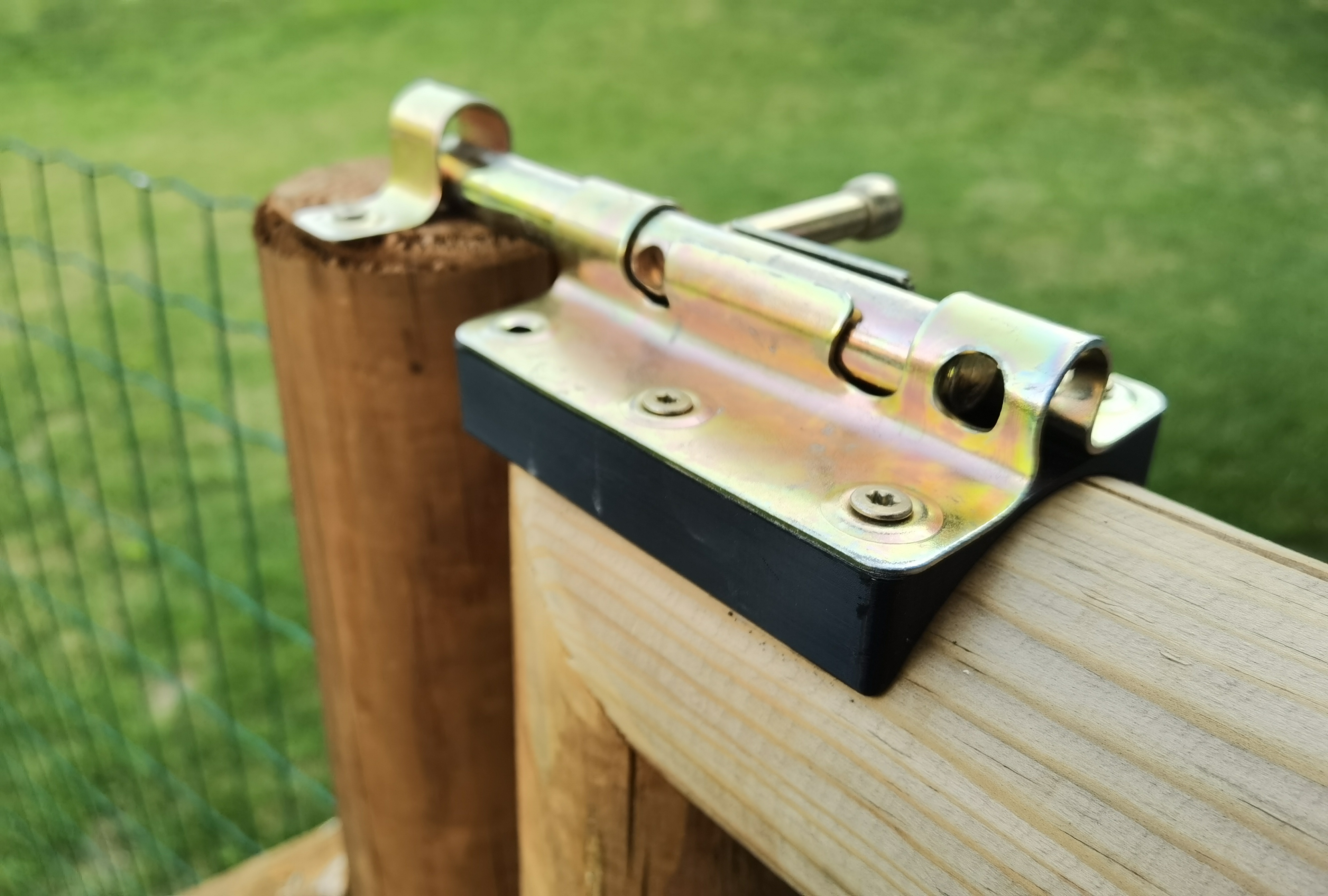 fence lock pad by Weiiy | Download free STL model | Printables.com
