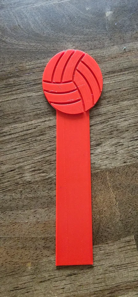 Volleyball Bookmark by missile150 | Download free STL model ...