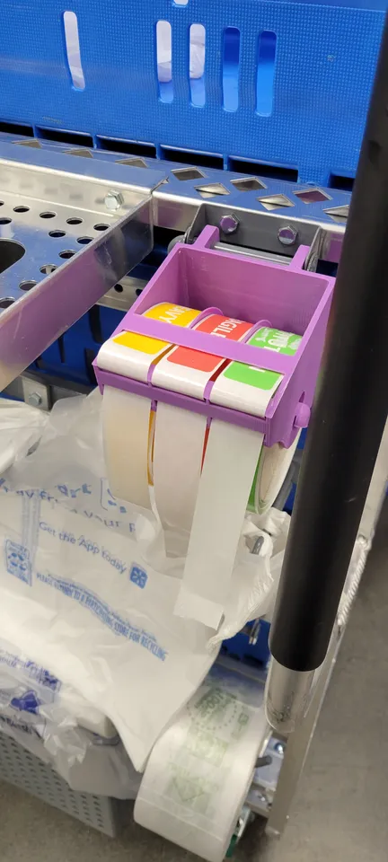 Walmart OPD Label Dispenser - Edited by CrazyAsian | Download free STL ...