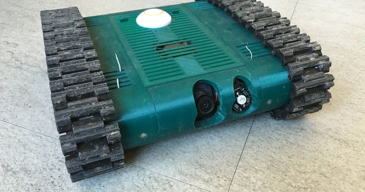 FPV-Rover (Tank) by Markus_p | Download free STL model | Printables.com