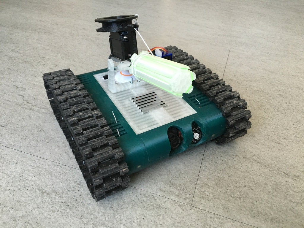 FPV-Rover (Tank) by Markus_p | Download free STL model | Printables.com