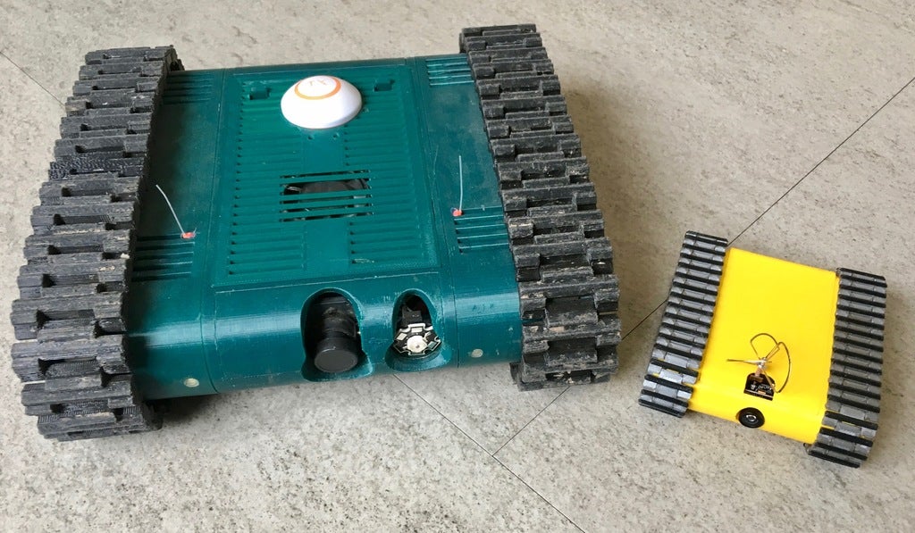 FPV-Rover (Tank) by Markus_p | Download free STL model | Printables.com