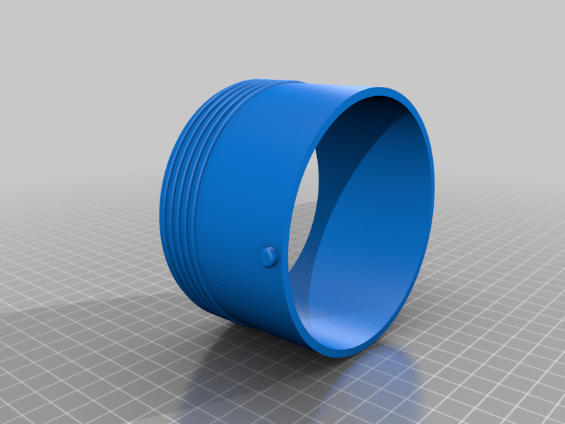 4 inch dust collector twist lock connector by slynn1324 | Download free ...