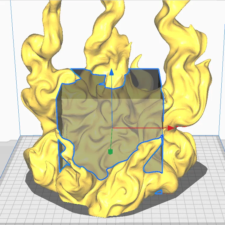 Skull in Flames by Desertpilot | Download free STL model | Printables.com