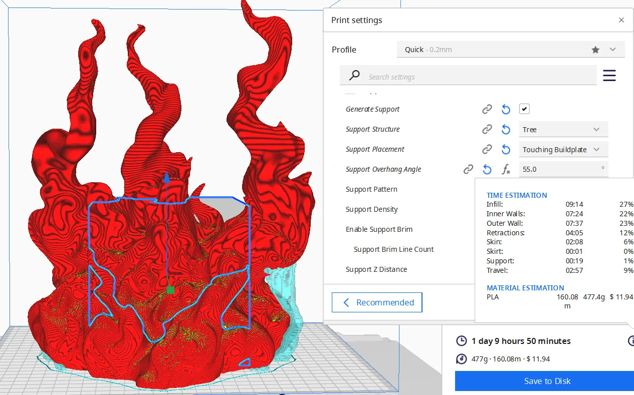 Skull in Flames by Desertpilot | Download free STL model | Printables.com