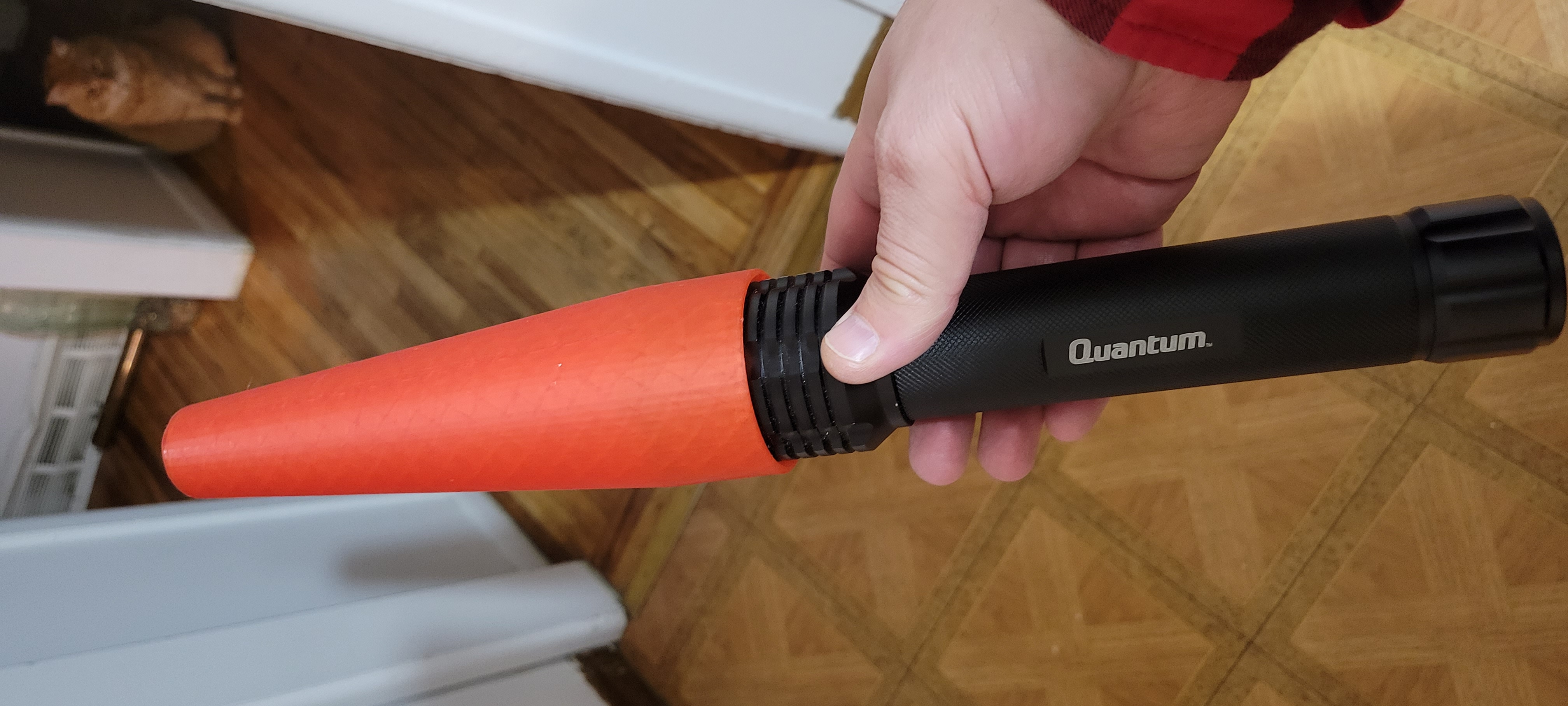 Flash Light Traffic Visibility Cone by Dimbulb | Download free STL ...