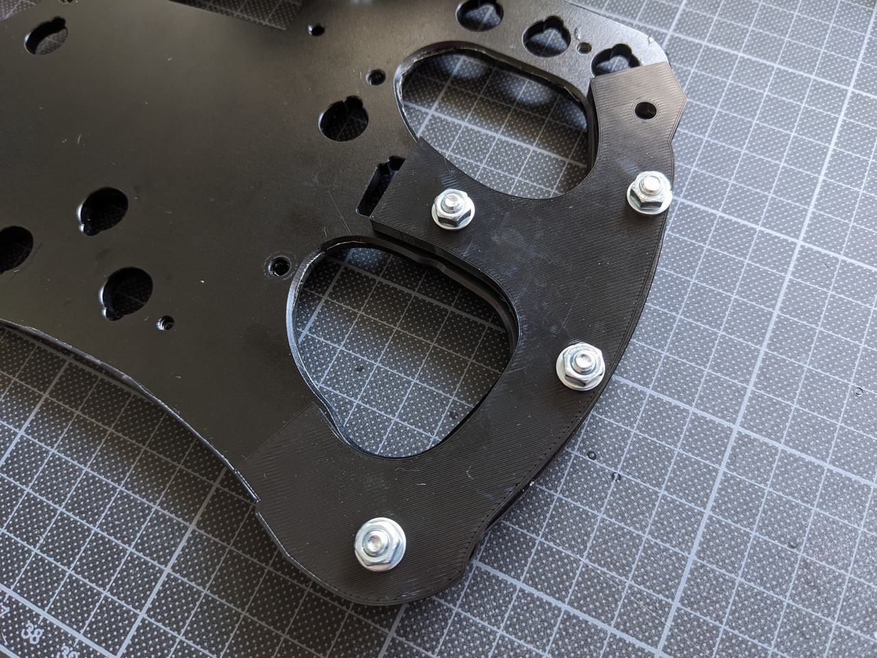 Fanatec grip hole pattern template for Formula Rim V1 by DCS21 ...