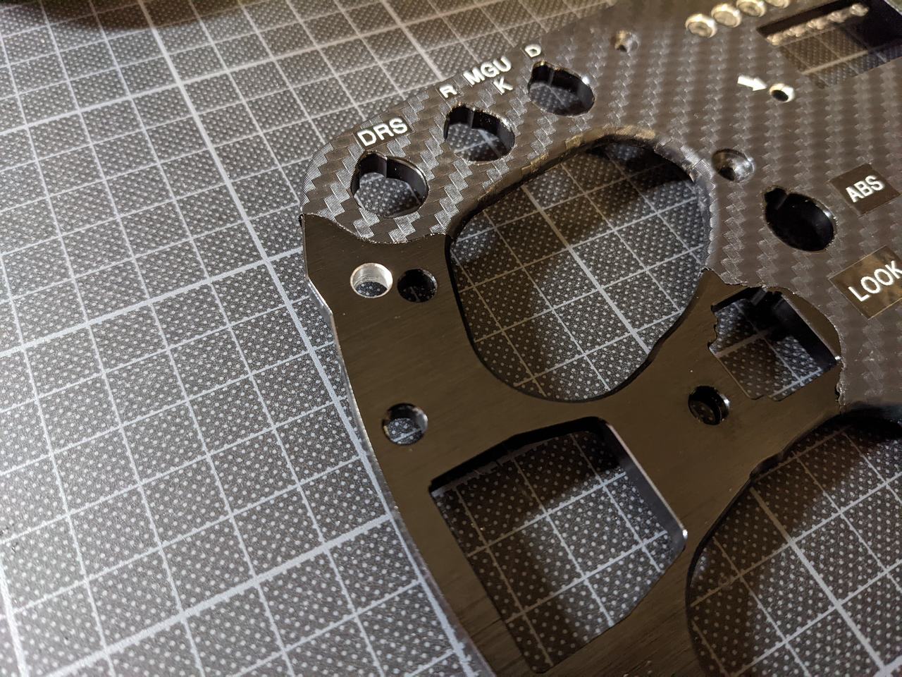 Fanatec grip hole pattern template for Formula Rim V1 by DCS21 ...
