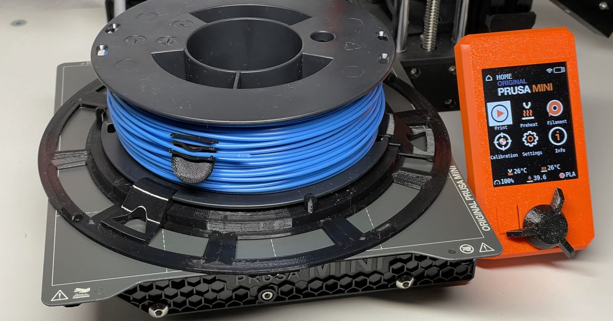 AMS spool adapter for Prusa Mini by Marco | Download free STL model ...