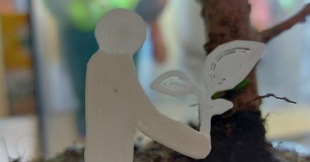 Constant Gardener Bonsai Stick Guy Figure by rav | Download free STL ...