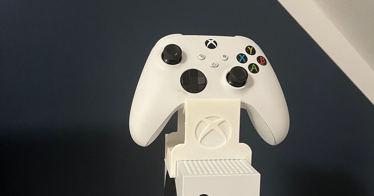 Xbox Controller Holder by MOOO | Download free STL model | Printables.com