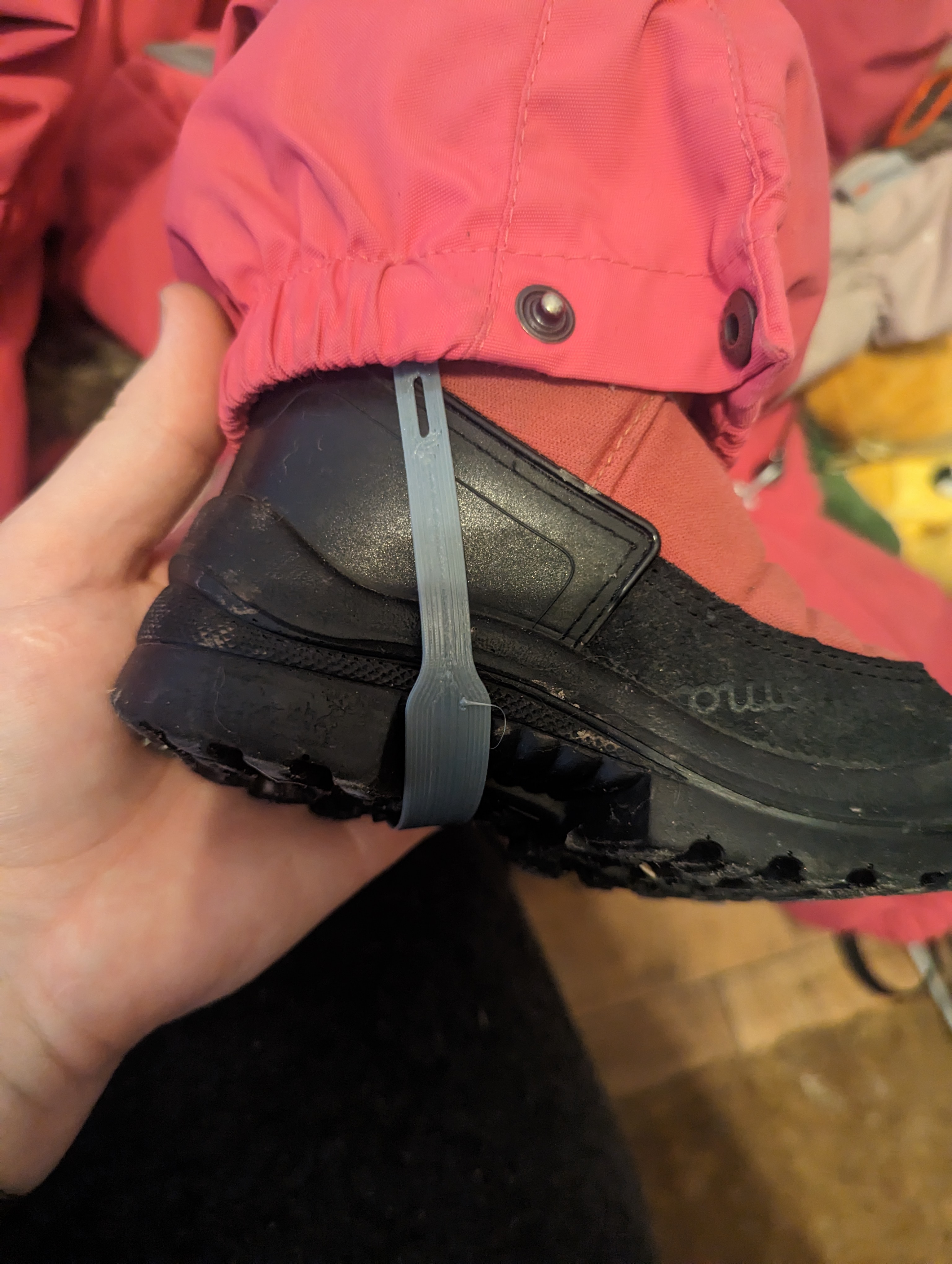 Elastic ankle loop for kids overall by m750 | Download free STL model ...