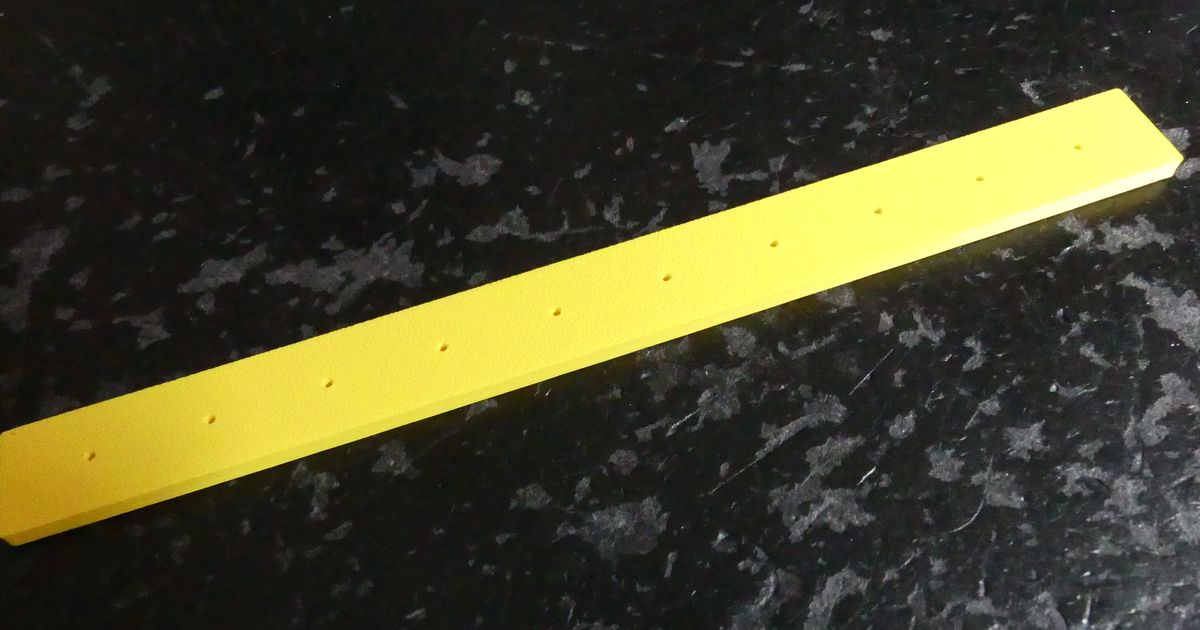 Bookbinding Distance Template by werz 99 | Download free STL model ...