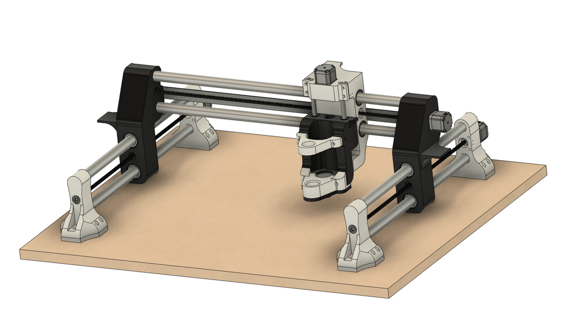 3D Printed CNC Machine by UnclePete-Designs | Download free STL model ...