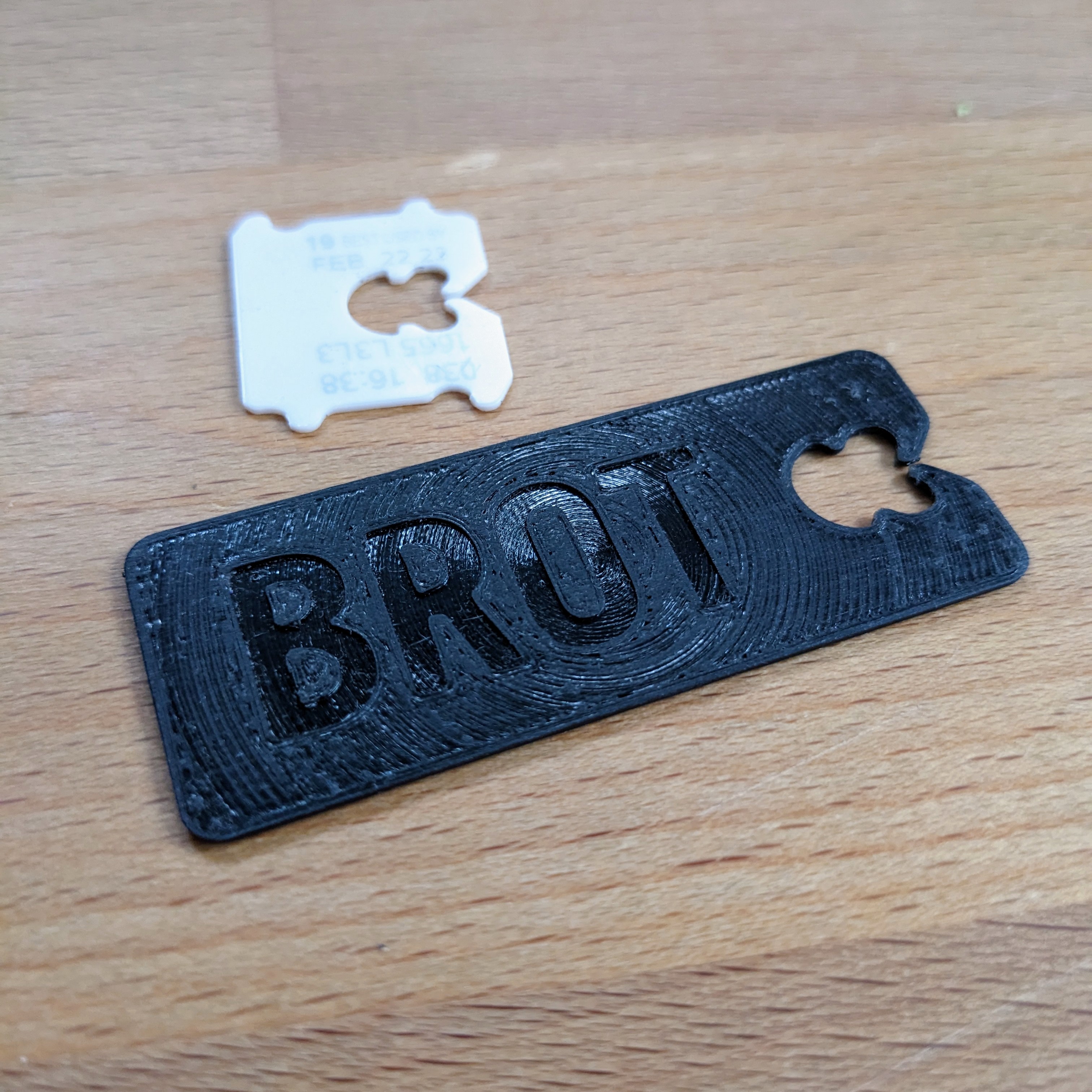 Brot Bag Tag by damu | Download free STL model | Printables.com