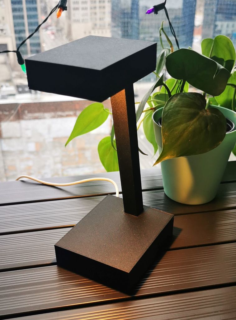 Simple Modern Lamp by Box620 | Download free STL model | Printables.com