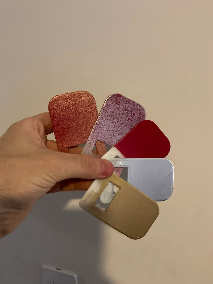Color paint test card by PhiRequiem | Download free STL model ...