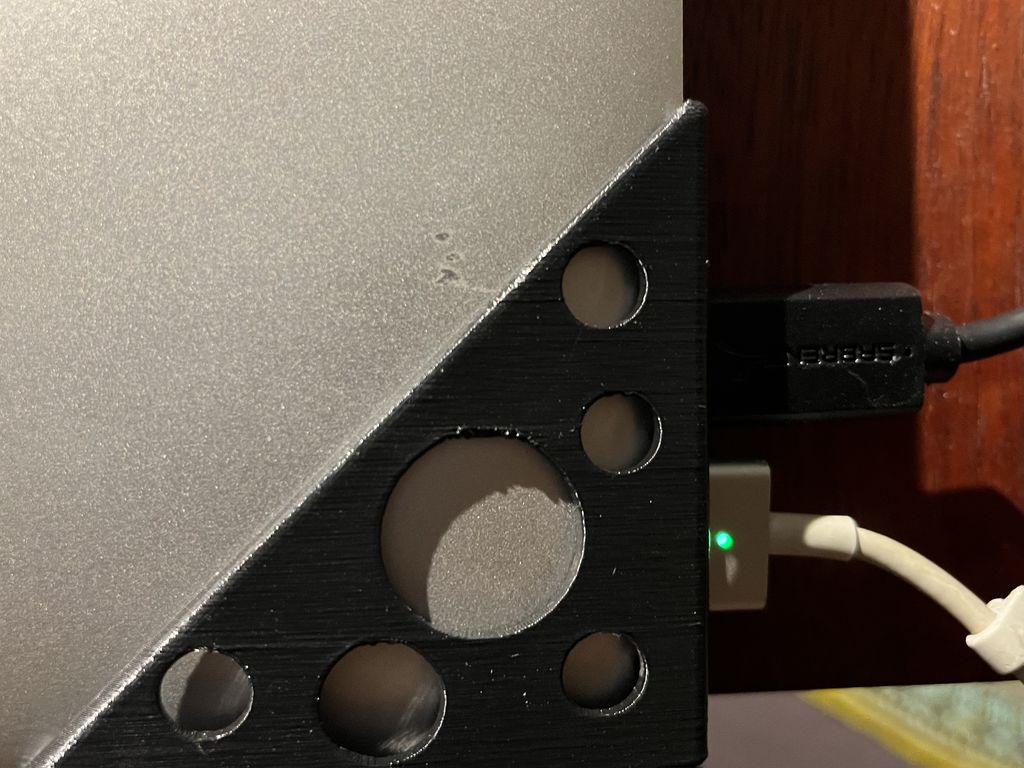 Laptop Wall Mount - With Side Access Hole by dotan.g | Download free ...