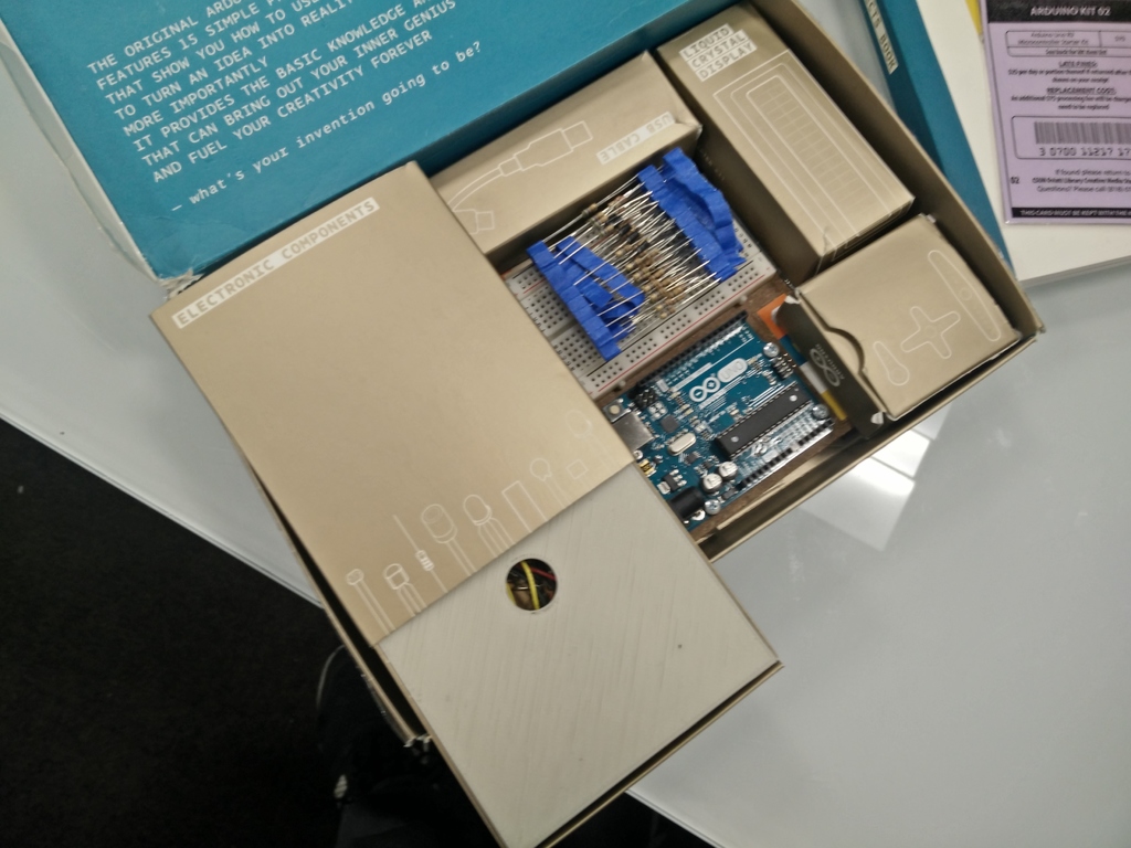 Arduino Starter Kit: Electronic Components Divider by yay842 | Download ...