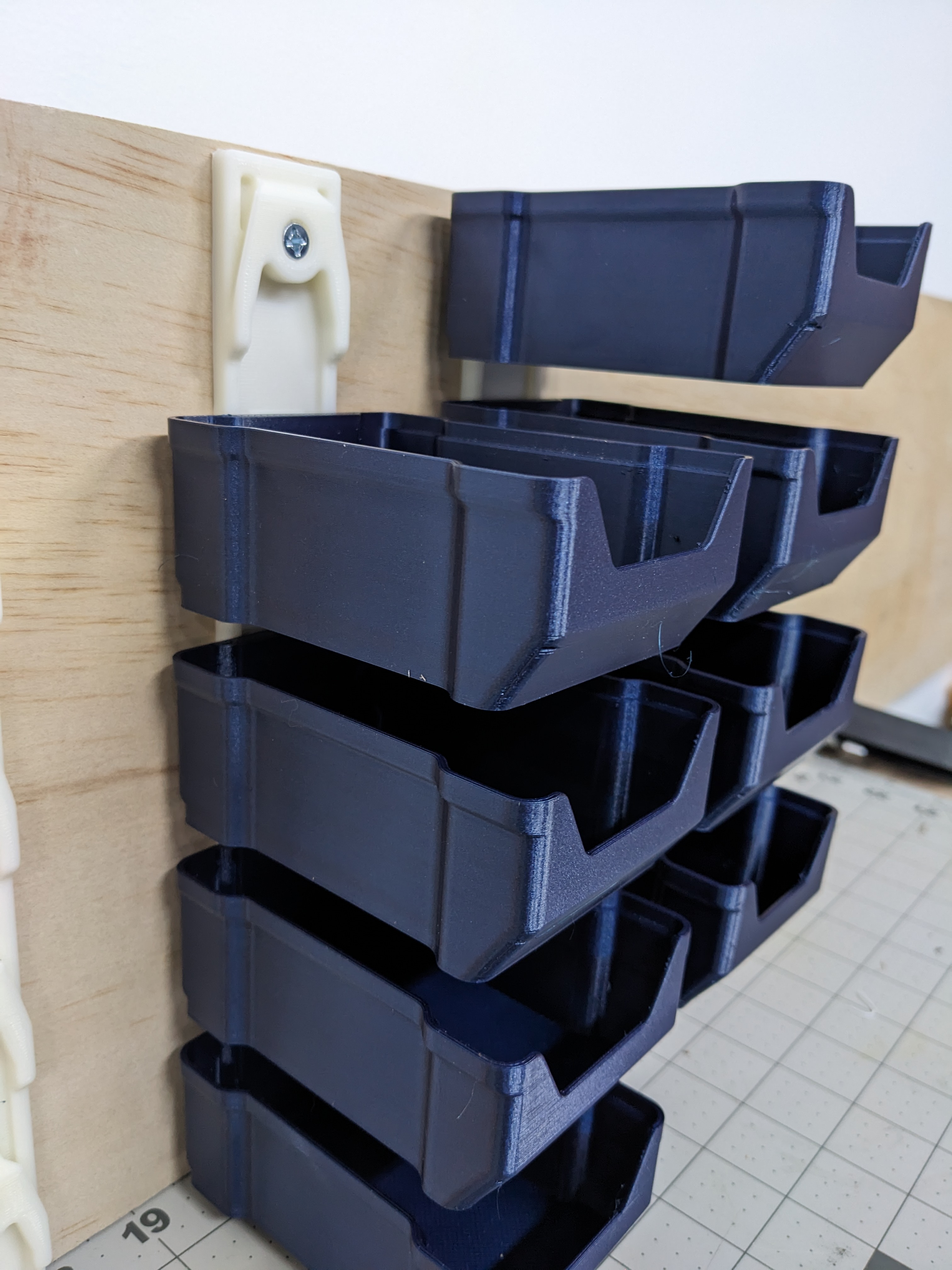 Stackable Wall Mount Storage Boxes by MrTeliP | Download free STL model ...
