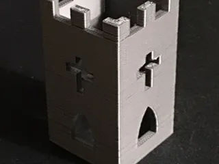 Small Castle Keep by Real 3D Prints | Download free STL model ...