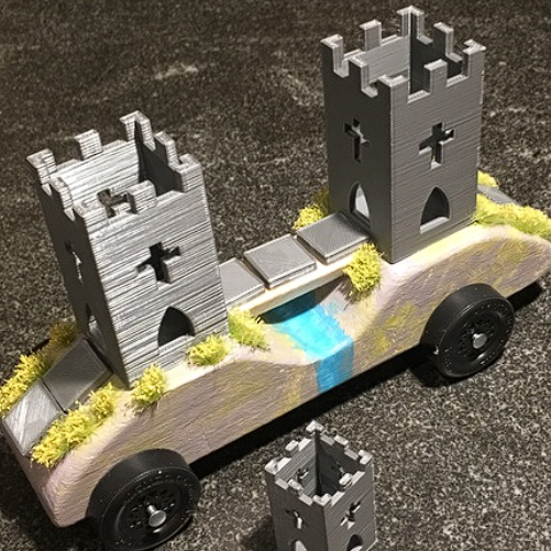 Small Castle Keep by Real 3D Prints | Download free STL model ...