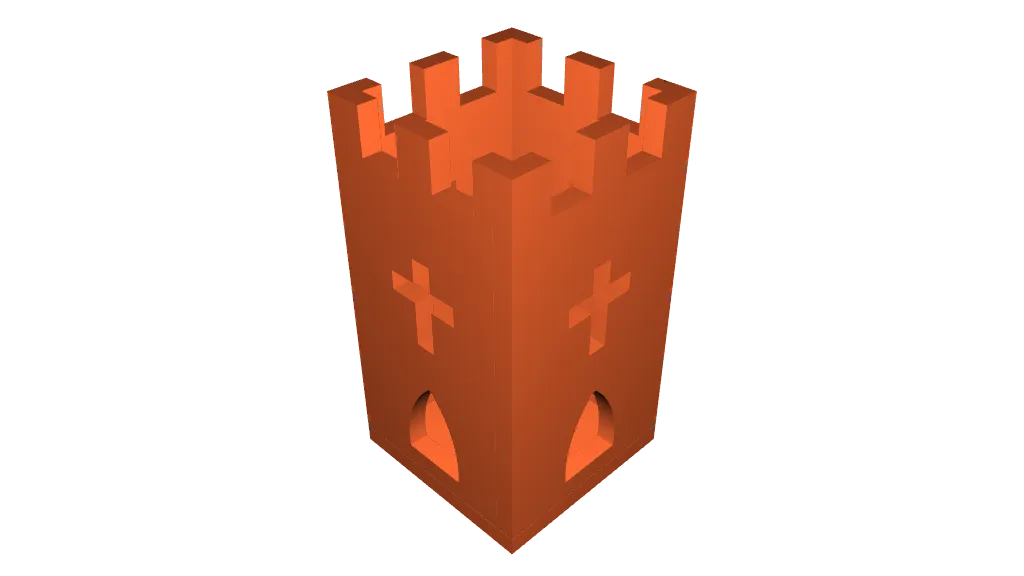 Small Castle Keep by Real 3D Prints | Download free STL model ...